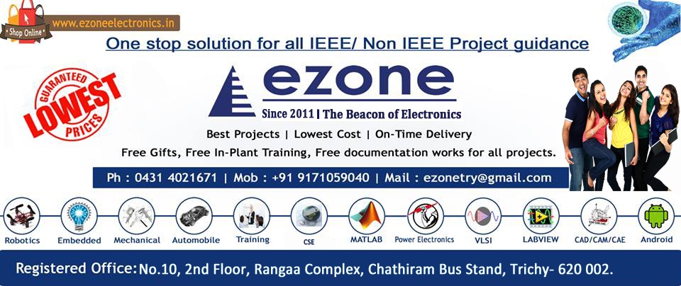 Home | Ezone - Best Final Year Project Center in Trichy