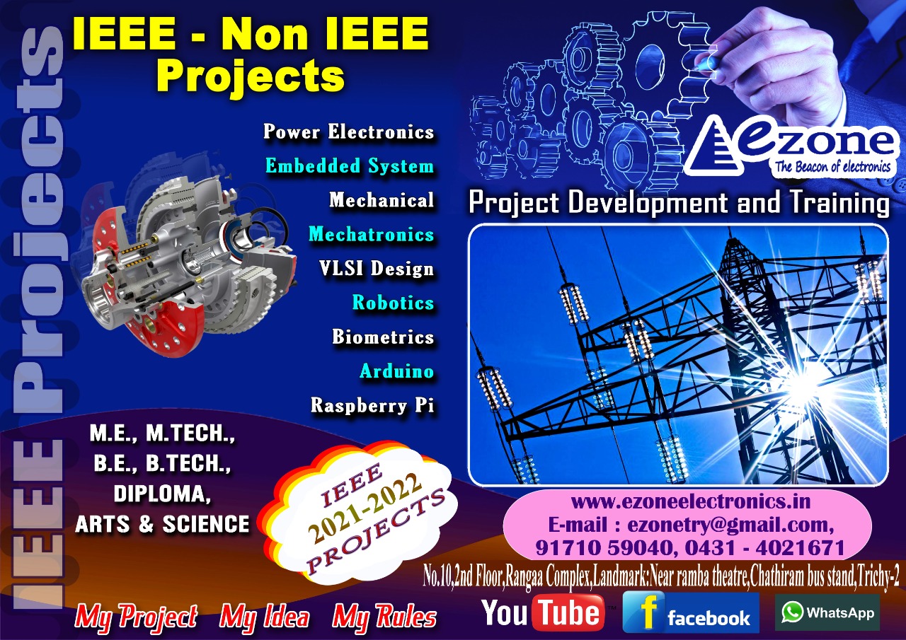 Home | Ezone - Best Final Year Project Center in Trichy
